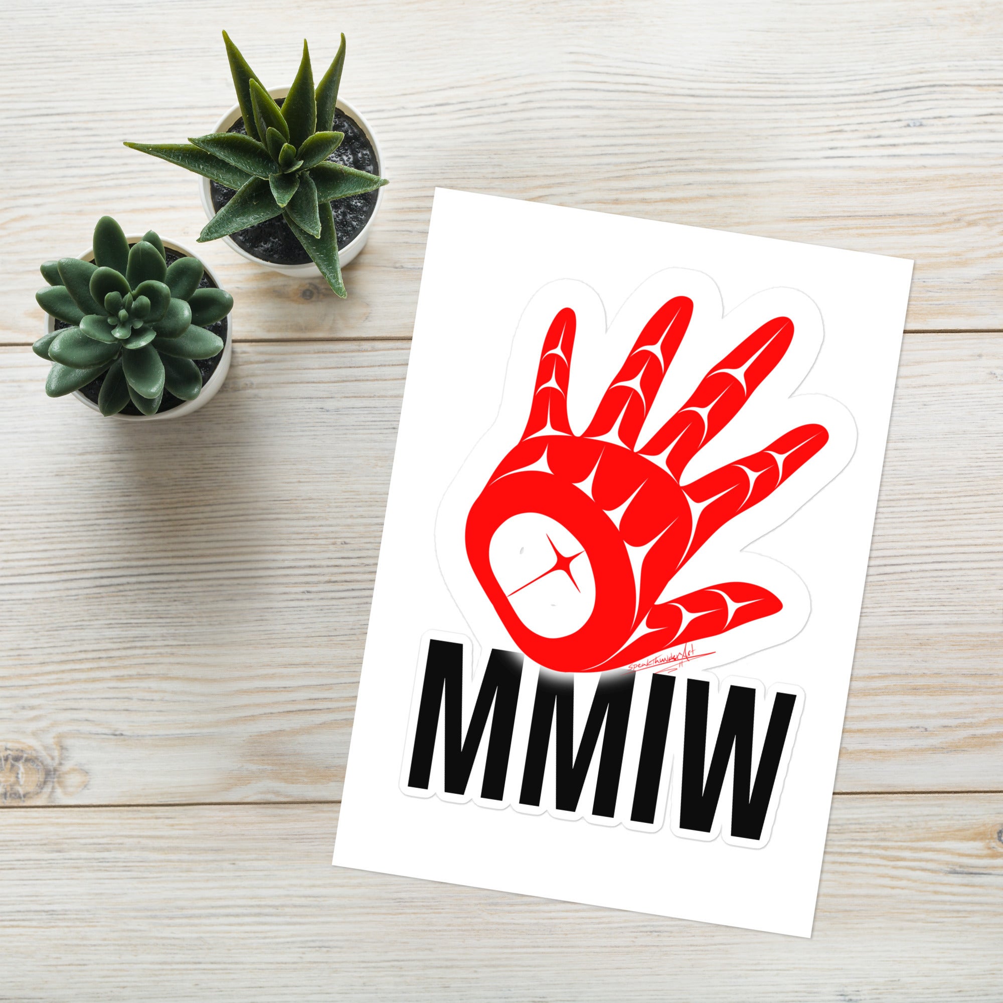 MMIW Sticker/decal | Speakthunder Native American coastal salish style ...
